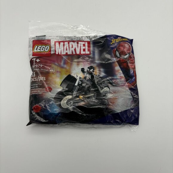 Lego | Toys | Lego Marvel Venom Street Bike Motorcycle Minifigure Building Toy 3679 New | Poshmark